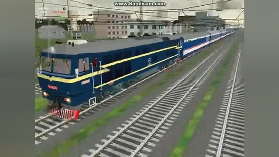 模拟火车出轨事故12