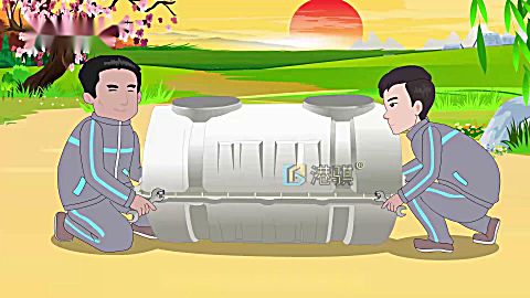 玻璃钢化粪池安装视频 冬天化粪池防冻-港骐