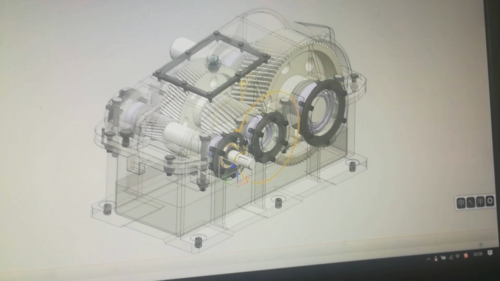 二级减速器运动仿真视频