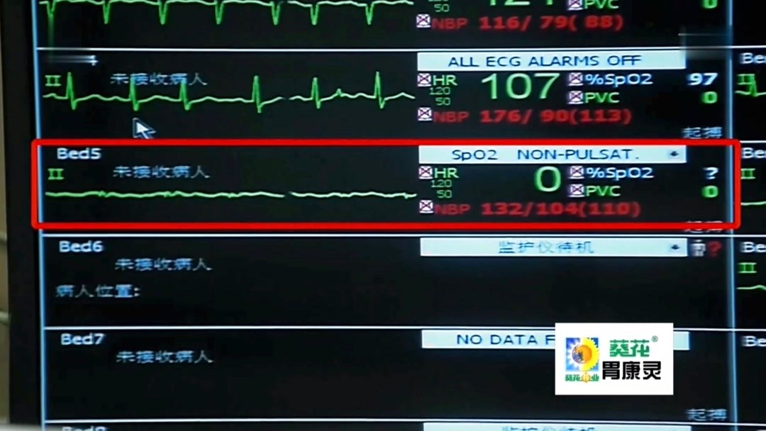医生等待做进一步检查,意外突然发生,患者心跳骤停医生全力抢救