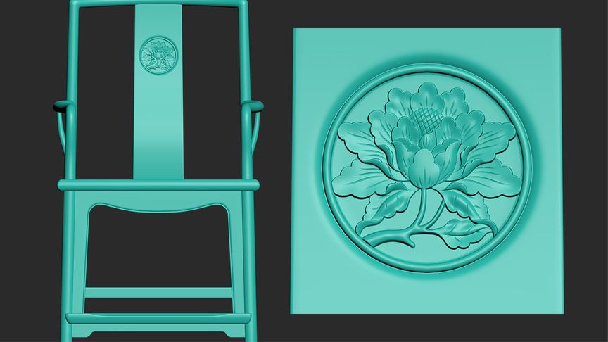 3dmax实木家具建模教程_39扶手椅3