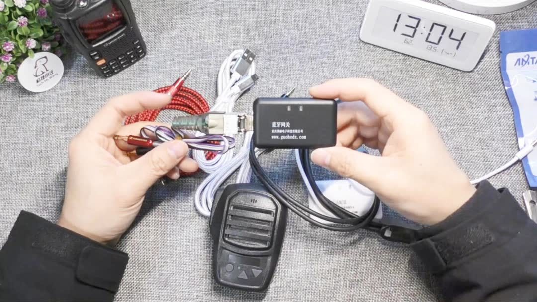 国赫电子蓝牙网关适配器开箱,以后玩电台也能摆脱数据线的限制了