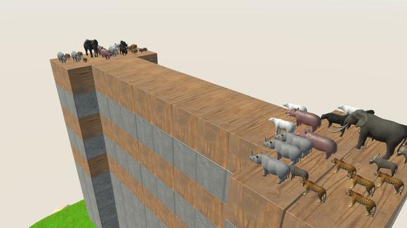 动物高空战斗-动物战争模拟器