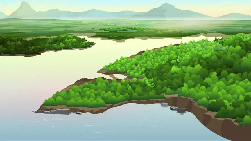 部编版小学二年级上册语文识字课文讲解麻豆动画 20.大禹治水