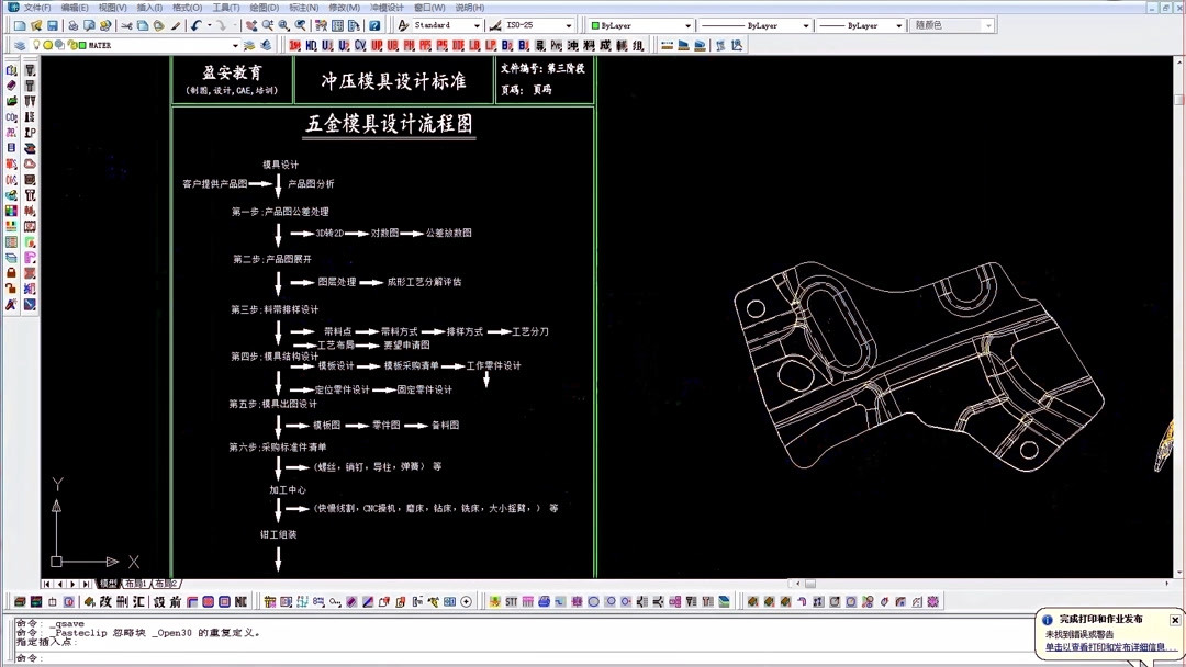 UG五金冲压模具设计各类产品的展开学习