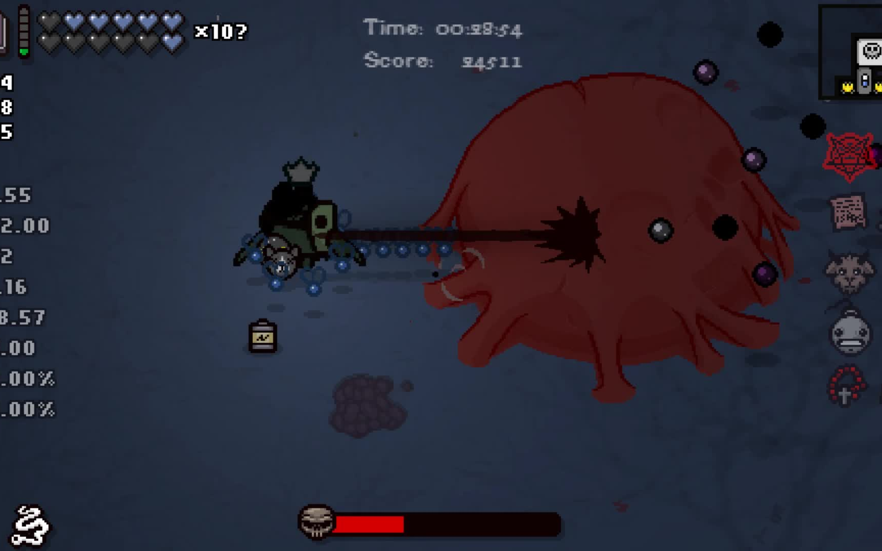 线虫小恶魔,超远程攻击!以撒的结合胎衣+第六期林克解说