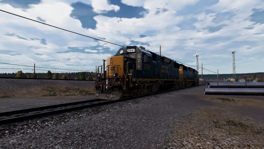 【模拟火车世界2】沙斑地段-燃料已满场景 录着录着电脑烧了