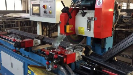 不锈钢切管机视频 不锈钢管自动下料机视频