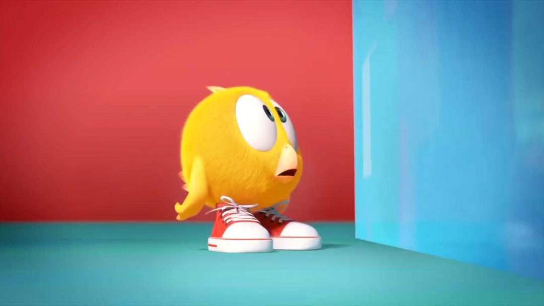 儿童卡通动画片:可爱的小鸡,自作聪明的小鸡。