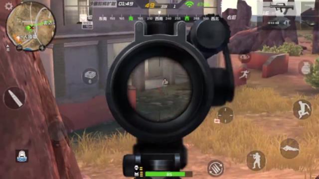 CF生存特训13杀开外挂般的瞄准操作,到最后能否吃鸡?