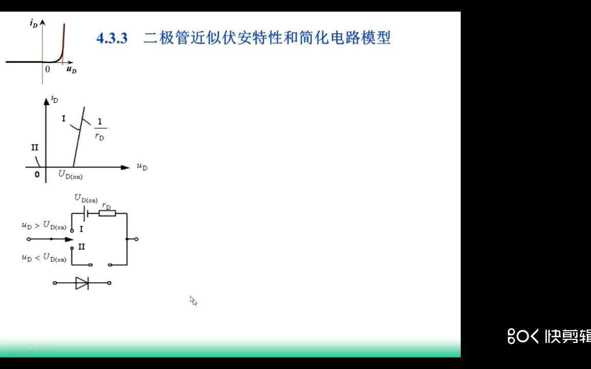 模电 第四章 常用半导体器件原理及特性3