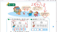 北师大版数学二年级上册第65课快乐的动物