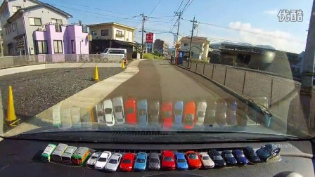 日本行车记录仪货车碰撞车祸事故