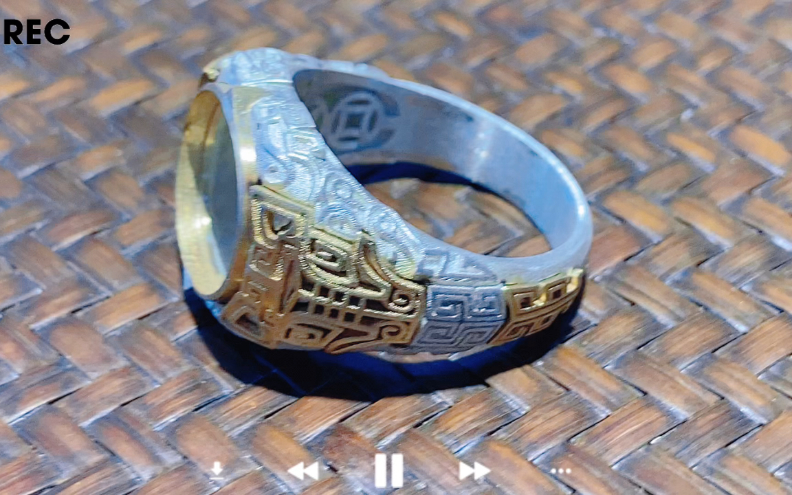 设计的戒指终于出来了,成品很惊艳