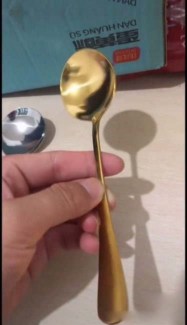 超级好看的不锈钢勺子超级便宜好用小黄车购买吧