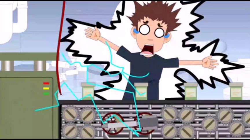 UES安全生产小漫画