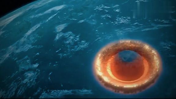一颗小行星撞击地球,转眼人间变成炼狱