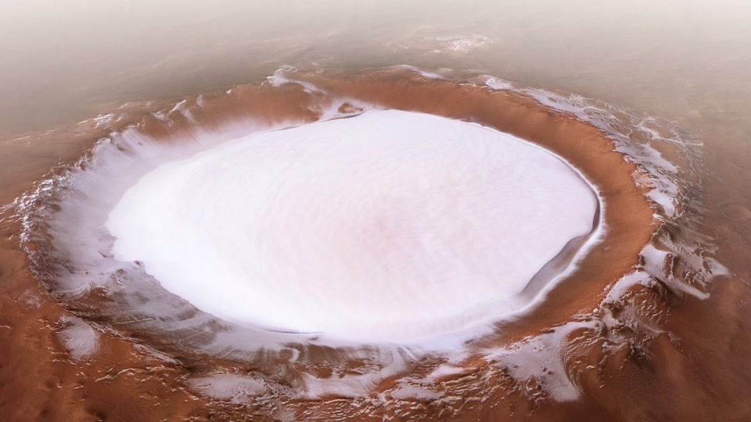 火星上出现巨大“疤痕”,看完这张图,网友:是个大椰子?