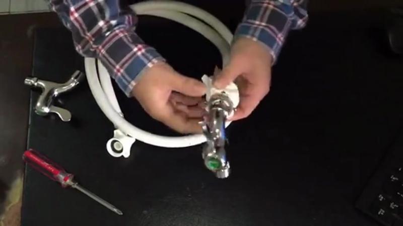 洗衣机进水管安装视频_高清