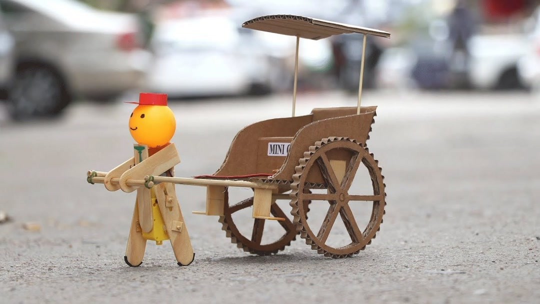 趣味玩具:自己动手,制作人力三轮车