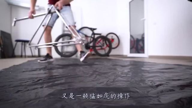 老外把自行车改成三轮,一脚蹬下去,感觉人生到达了巅峰!