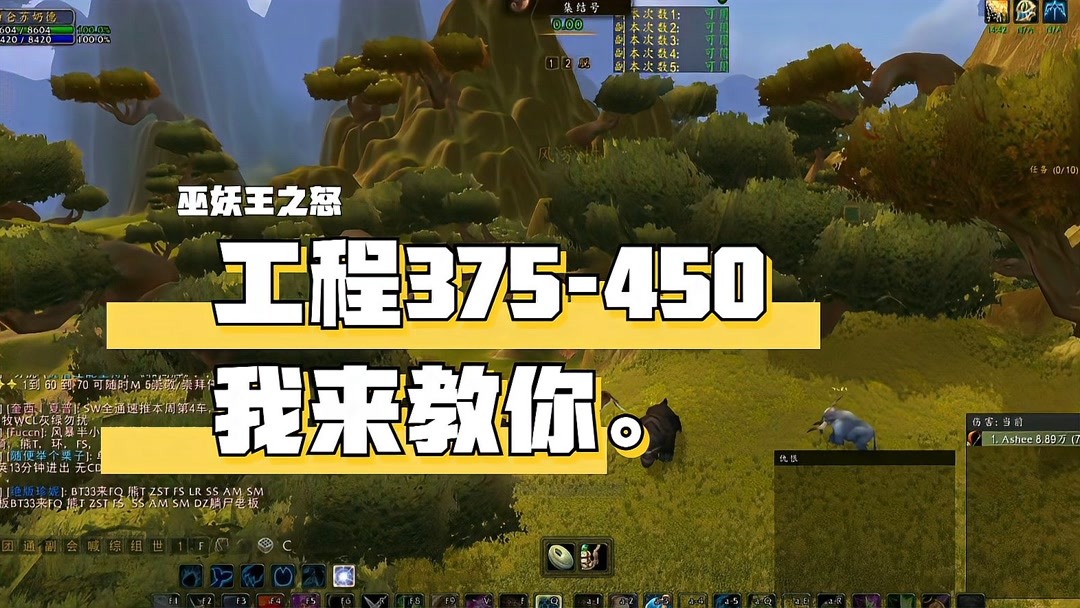 魔兽世界怀旧服:巫妖王之怒强力专业,工程450攻略!