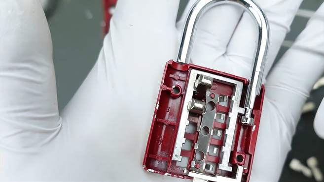 四位滚轮密码锁忘记密码,3种开锁方法