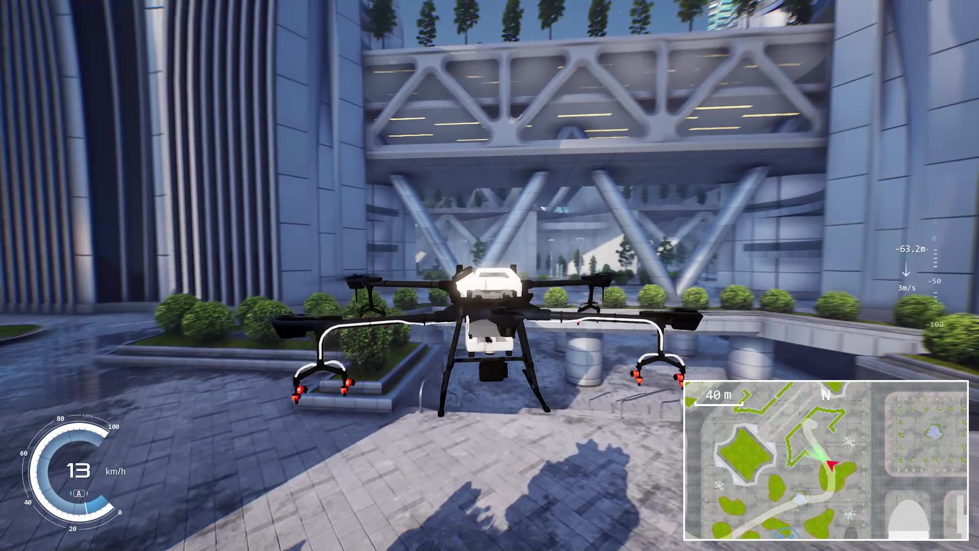 大疆模拟飞行练习1