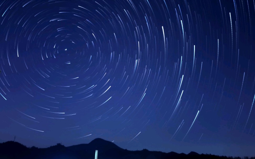 K20Pro拍摄北极星照片 PR后期制作星轨_(:з」∠)_
