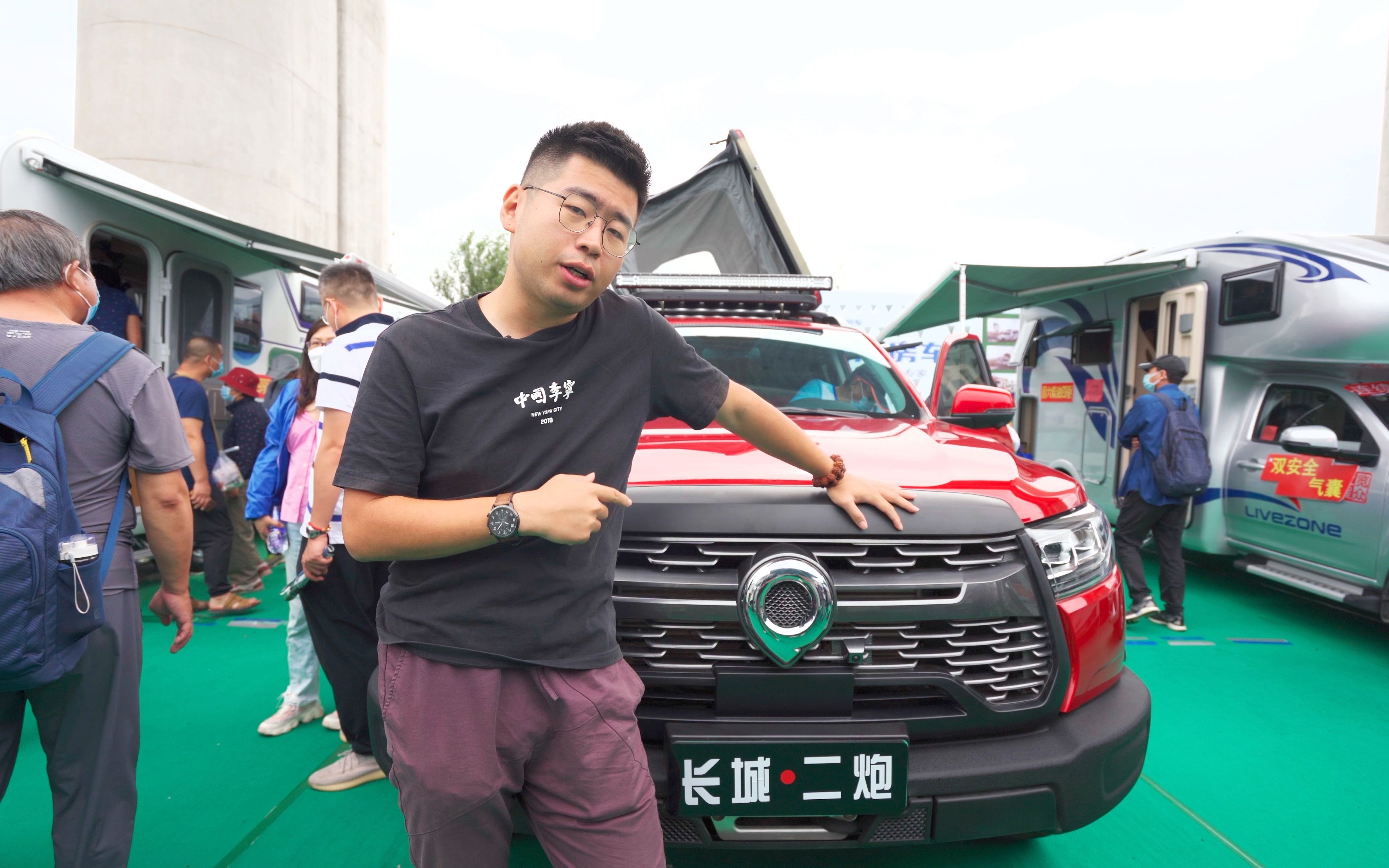 长城二炮皮卡越野房车,30年使用年限,性价比很高!