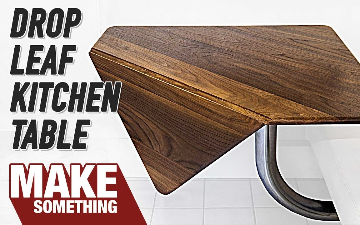 厨房系列--可折叠的桌子|现代风格的厨房餐桌【木工】