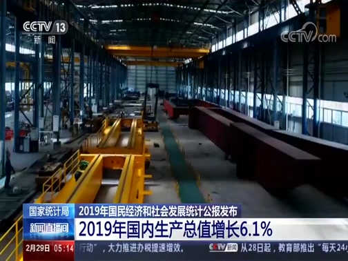 [新闻直播间]国家统计局 2019年国民经济和社会发展统计公报发布 ...