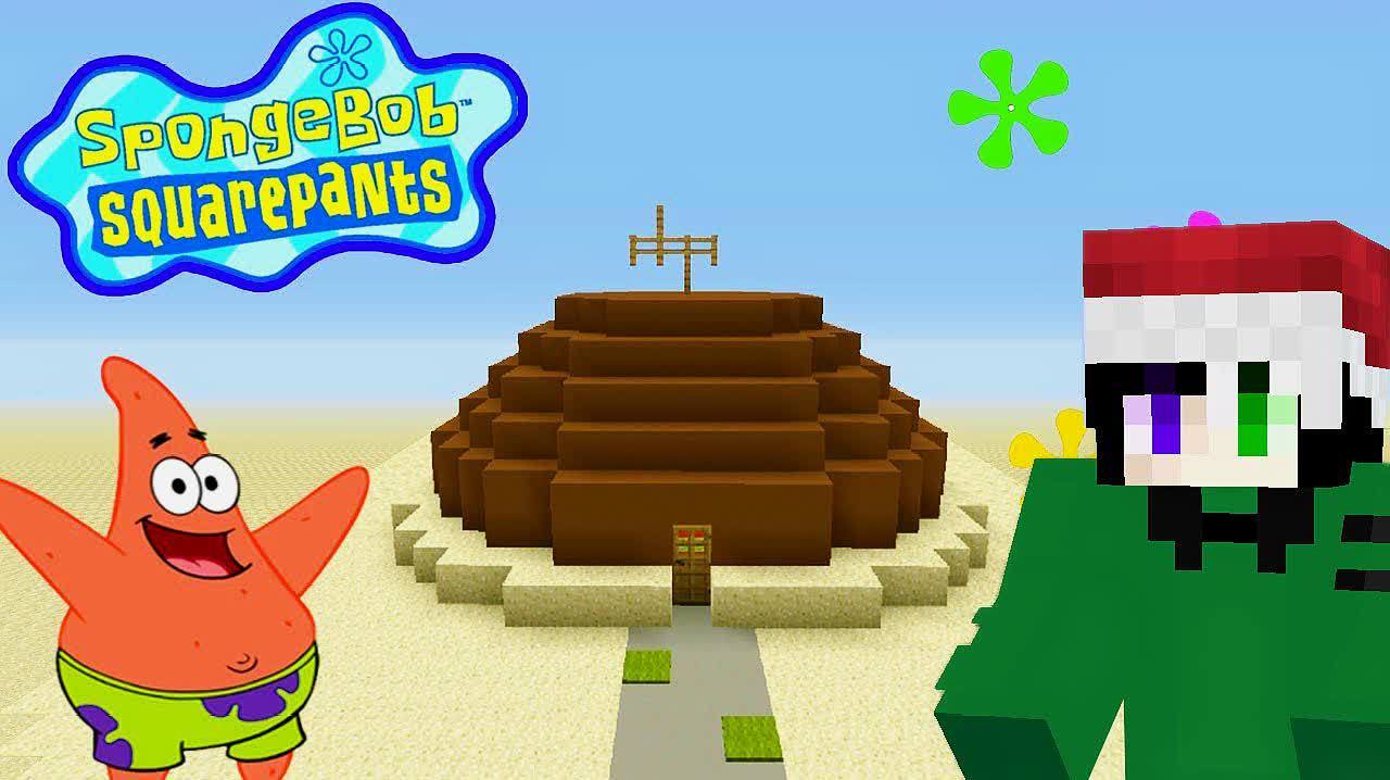 游游解说我的世界:手机版,为派大星制作一个小土屋?