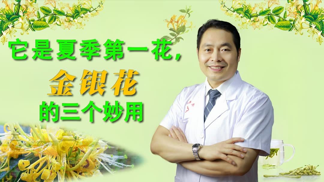 金银花称之为"夏季第一花",不但清热解毒,还有这三大功效!