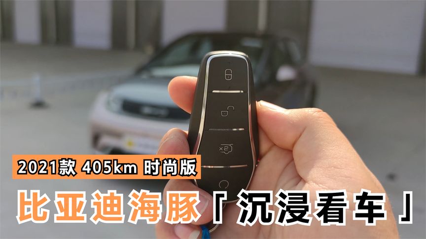 【沉浸看车】2021款比亚迪海豚
