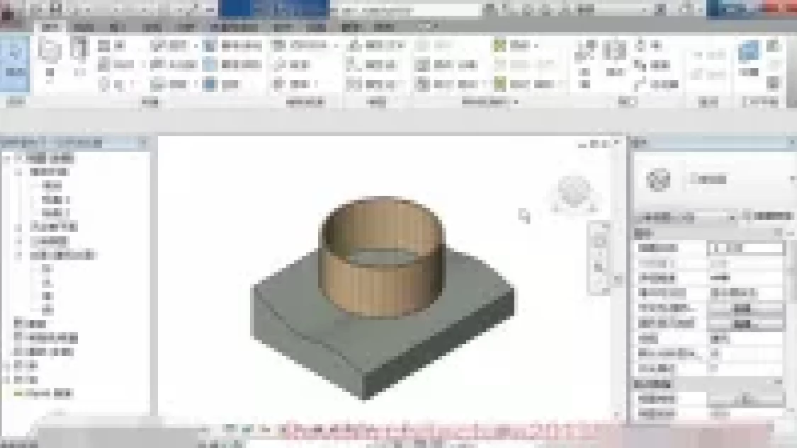 Revit入门基础教程:墙附着与分离