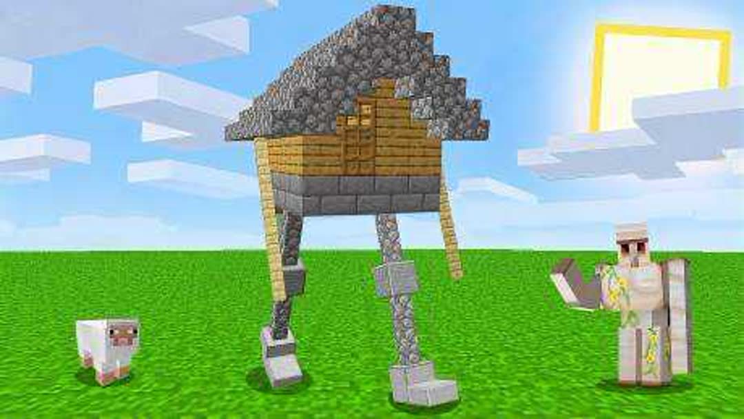 我的世界里房子怎么都会动了呢