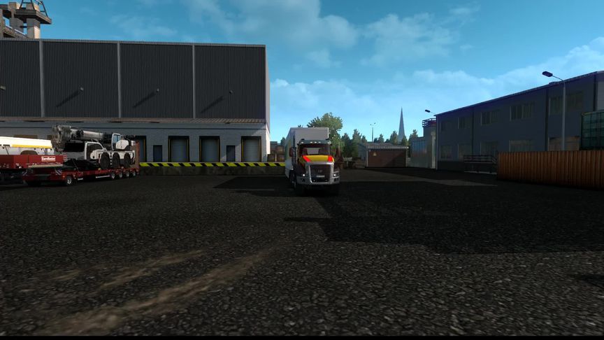 欧洲卡车模拟2:美国卡特彼勒重型半挂牵引车