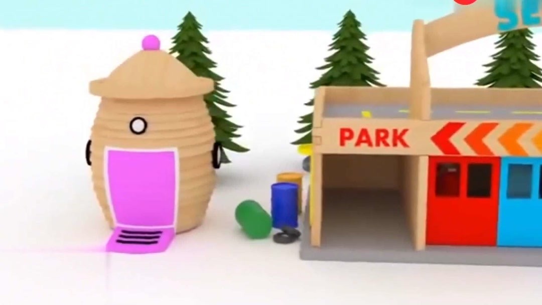 儿童玩具挖掘机挖土视频 挖掘机工作表演大全 大卡车视频