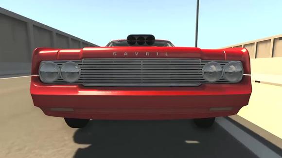 车祸模拟器:这位司机技术不怎么样开车倒是快,这下人车分离了吧