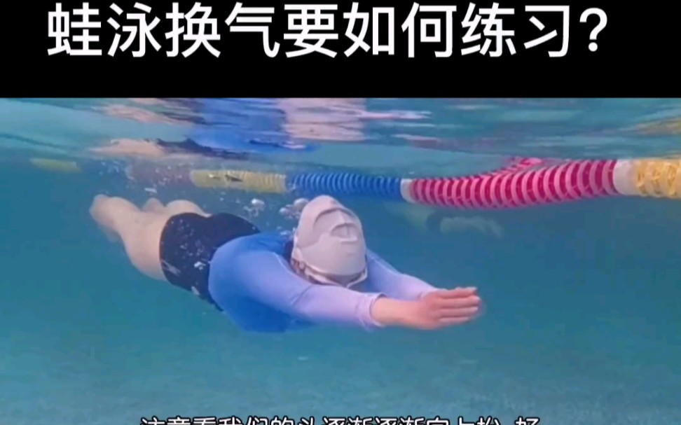 【蛙泳换气】教你快速掌握蛙泳换气技巧!