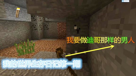 我的世界生存1:新手之路苦不堪言,与君共勉可否不离不弃?