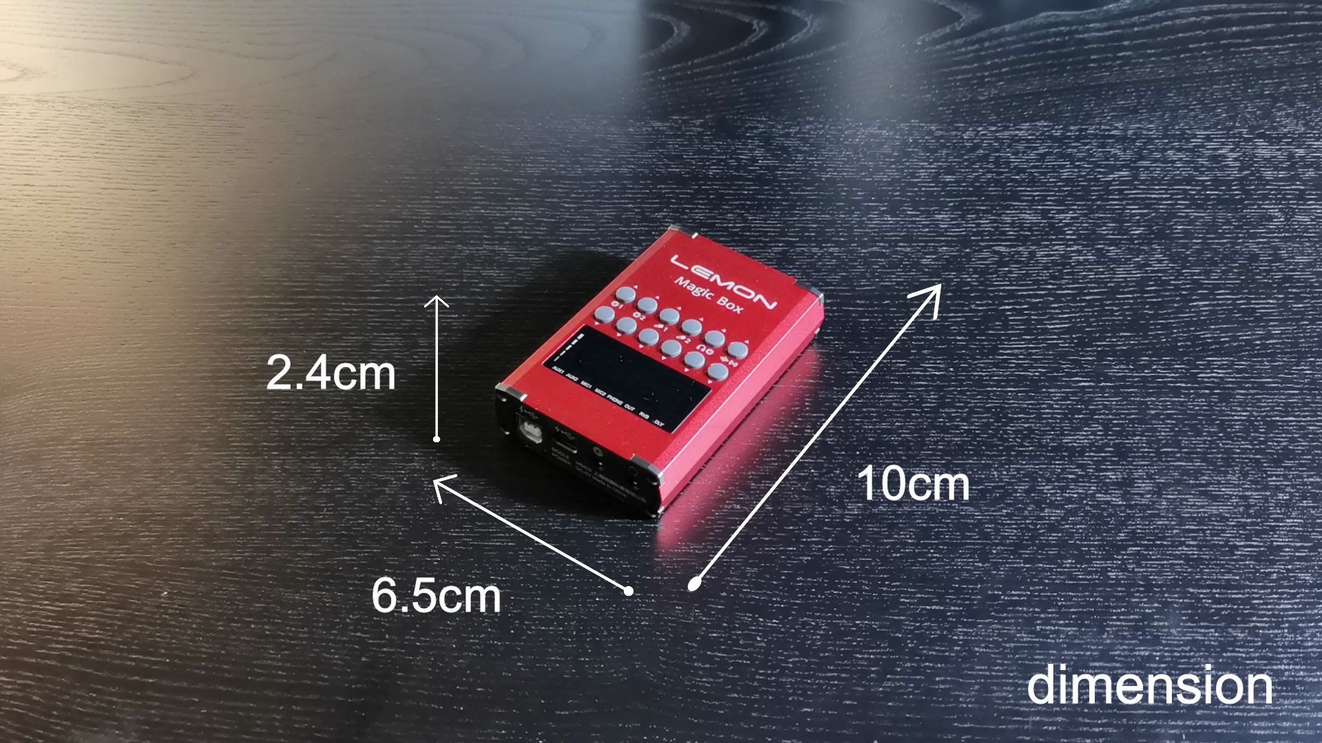 柠檬LEMON Magicbox 小魔盒便携录音声卡(eng)