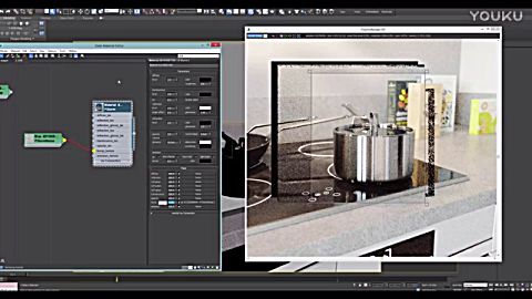 FStorm渲染器金属材质设置