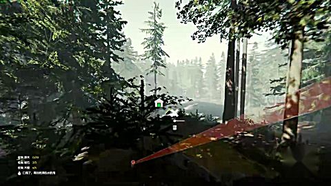 迷失森林多人联机:搬木头效率最高的工具,能滑行的木桩绳索