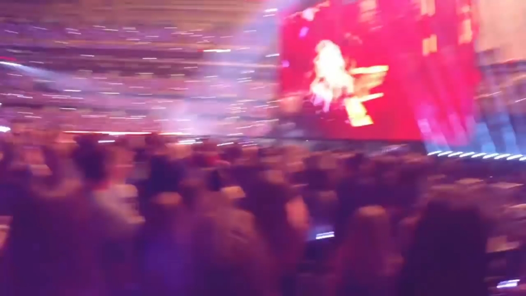 taylor swift reputation tour (官网巡演达拉斯现场饭拍视频)