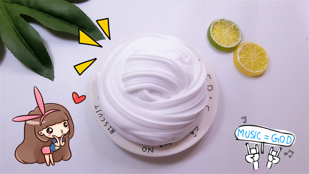 自制神奇起泡胶,无硼砂无剃须解压史莱姆,戳起来敲响