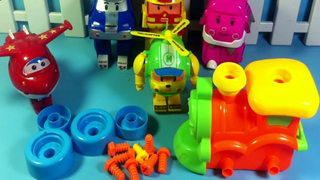 变形警车珀利 警车珀利 变形警车珀利交通安全篇 救援队动画片 超