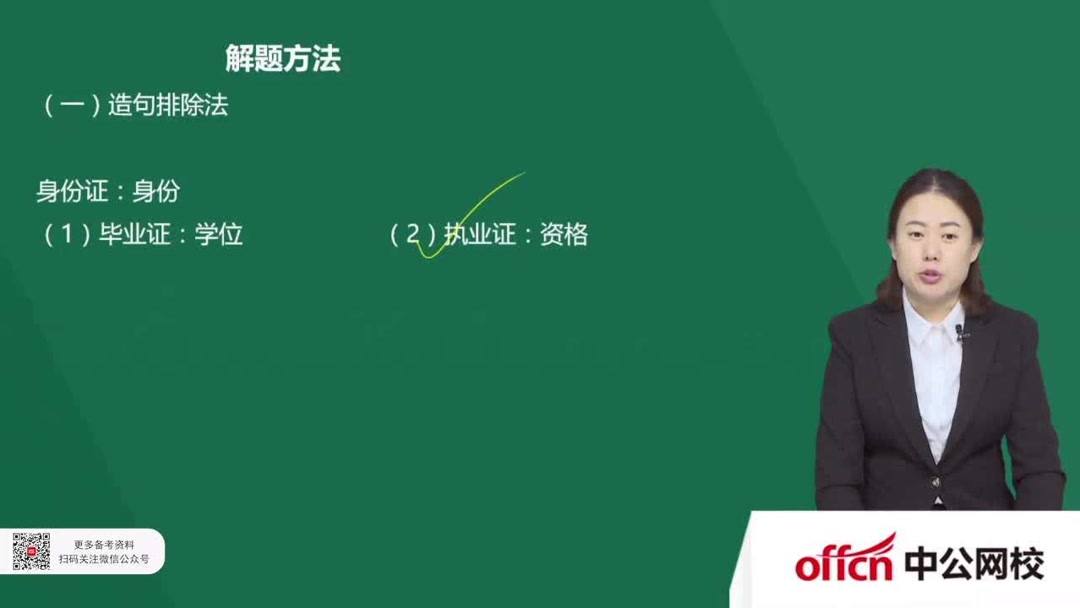事业单位考试-类比推理第二章解题方法
