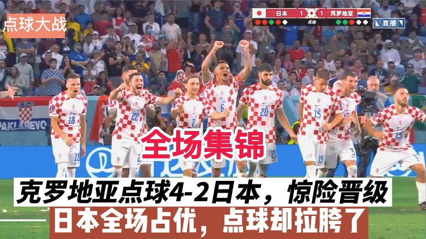 世界杯-日本全场占优 点球大战却被连扑三球 克罗地亚绝处逢生